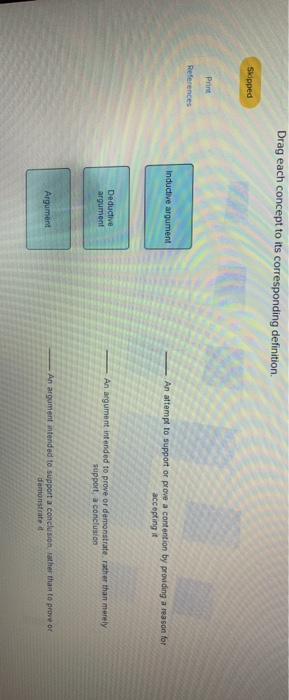 Solved Drag each concept to its corresponding definition | Chegg.com