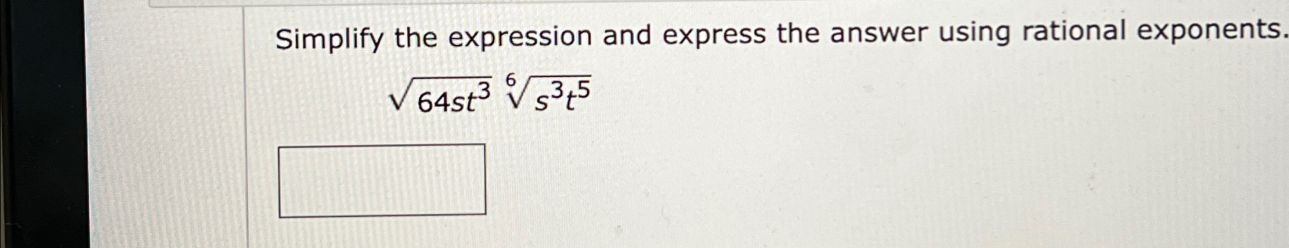 Solved Simplify the expression and express the answer using | Chegg.com