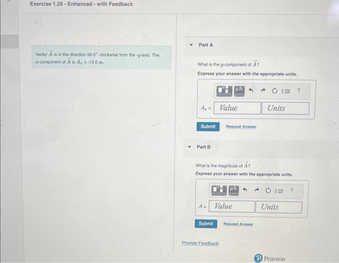 Solved Vector A has magnitude 17.0 m and veclor B has | Chegg.com