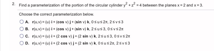 Solved Find a parameterization of the portion of the | Chegg.com