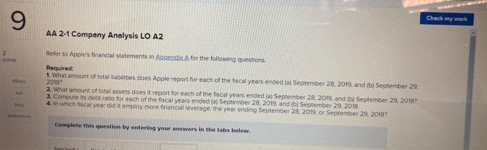 Solved What amount of total liabilities does Apple report | Chegg.com
