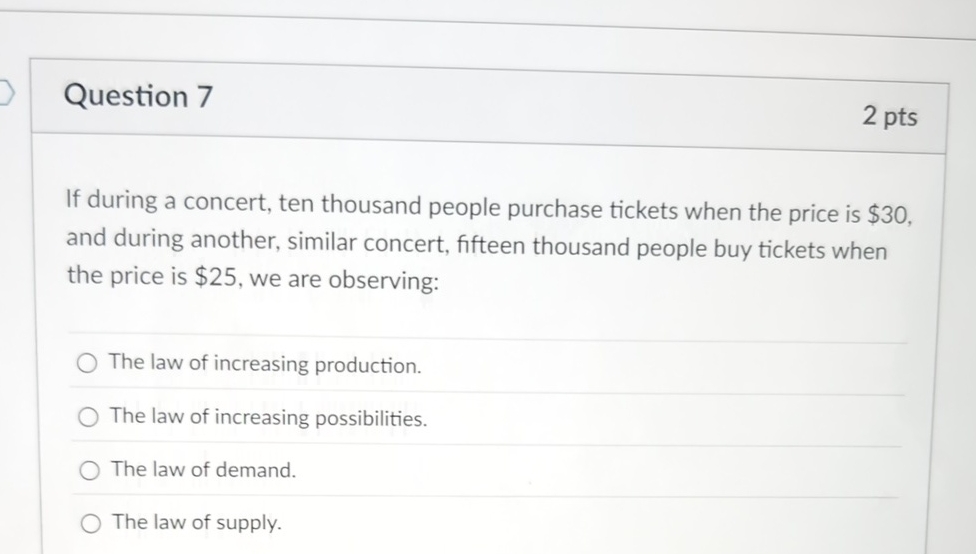 Solved Question 72 ﻿ptsIf during a concert, ten thousand | Chegg.com