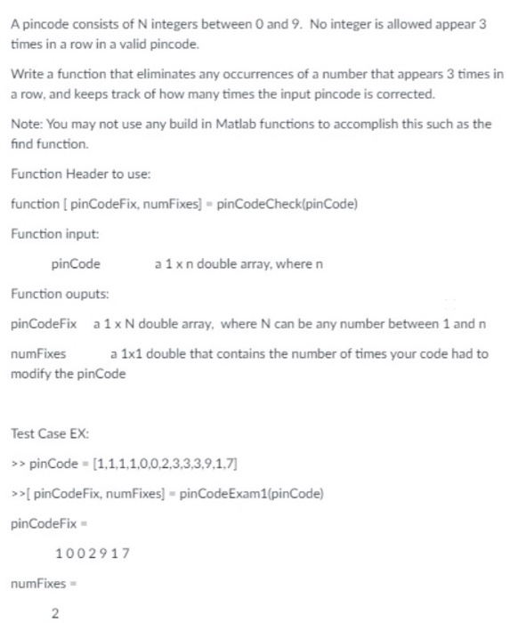 Solved A pincode consists of N integers between 0 and 9. No | Chegg.com