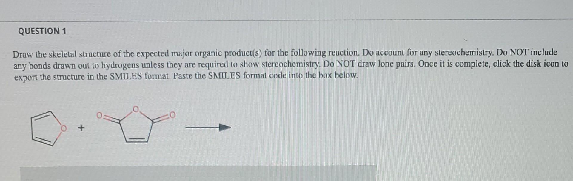 Solved Draw the skeletal structure of the expected major | Chegg.com