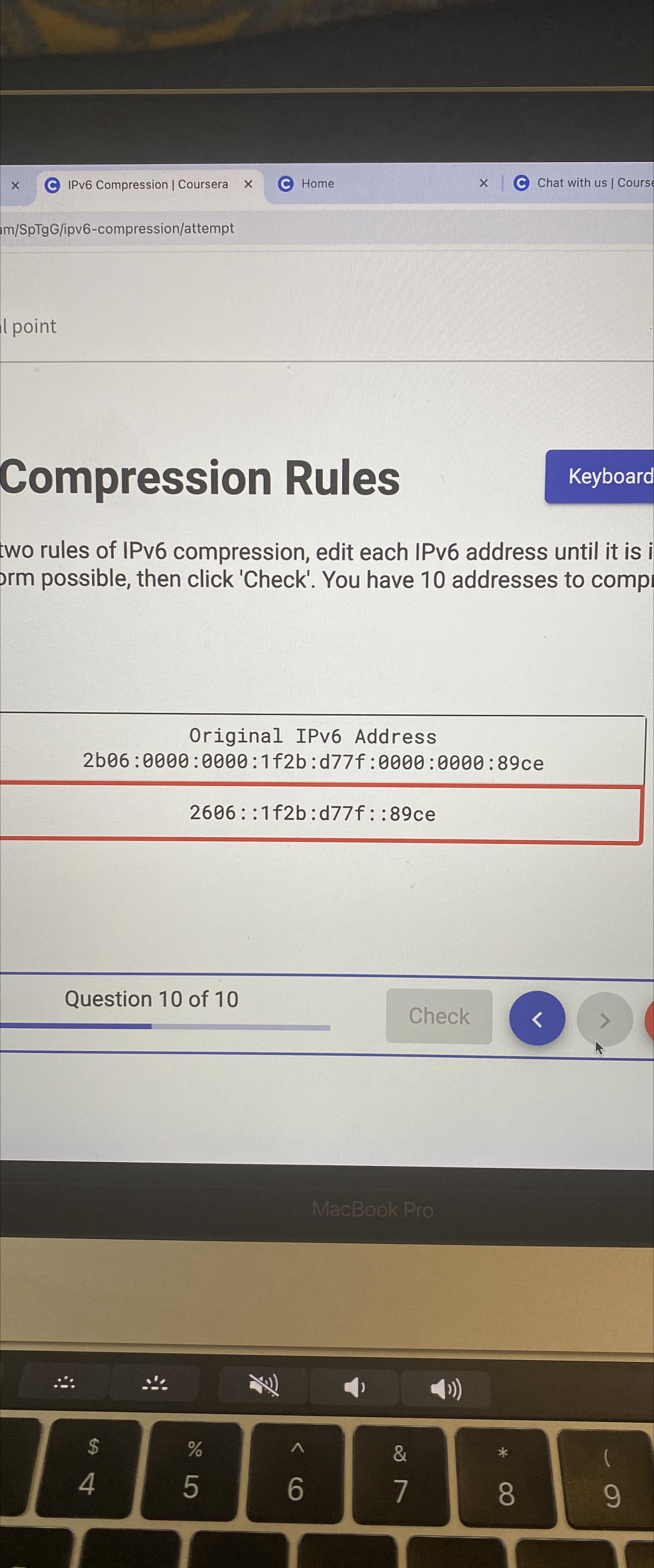 I pointCompression Ruleswo rules of IPv6 | Chegg.com