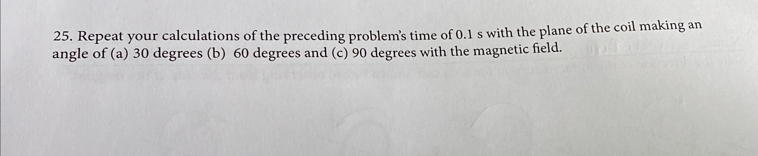 Solved Repeat your calculations of the preceding problem's | Chegg.com