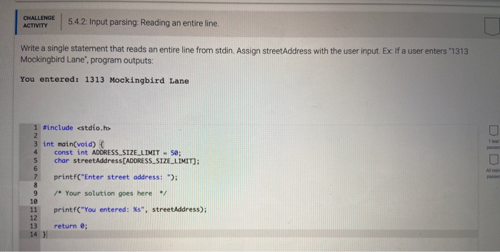 Solved Challenge 5 4 2 Input Parsing Reading An Entire