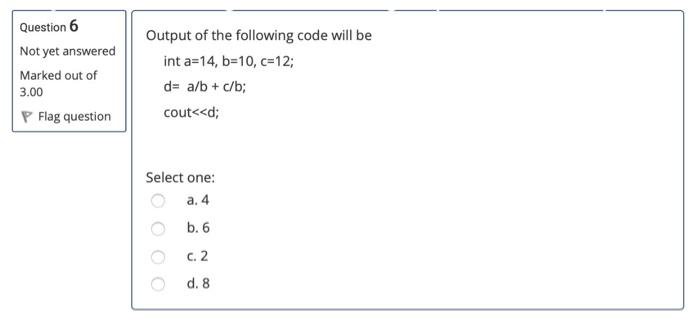Solved Which of the following is correct identifier in C++? | Chegg.com