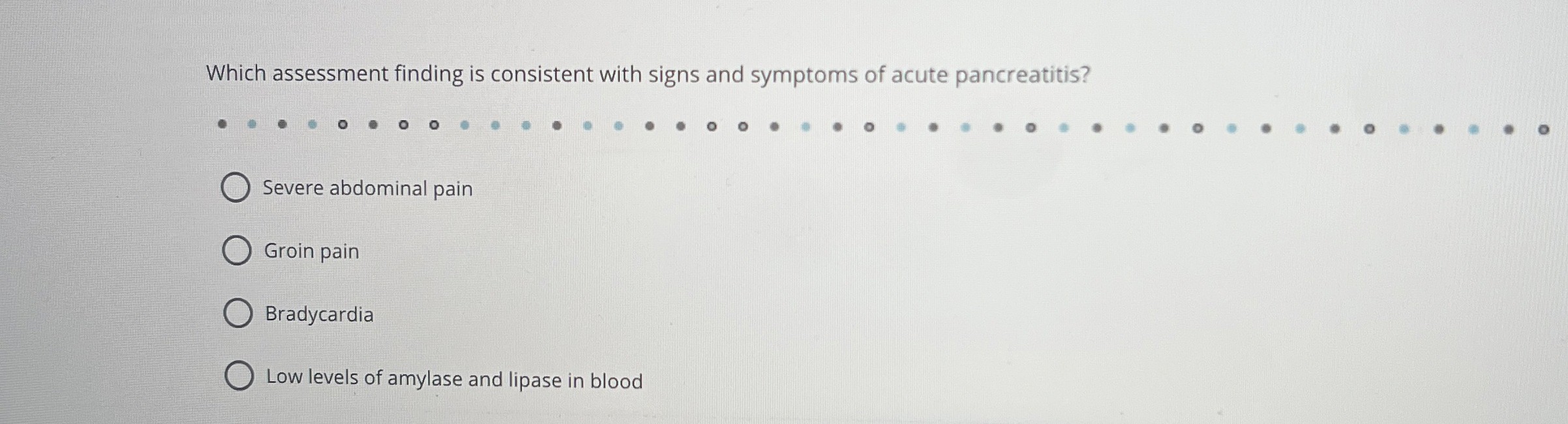 Solved Which assessment finding is consistent with signs and | Chegg.com