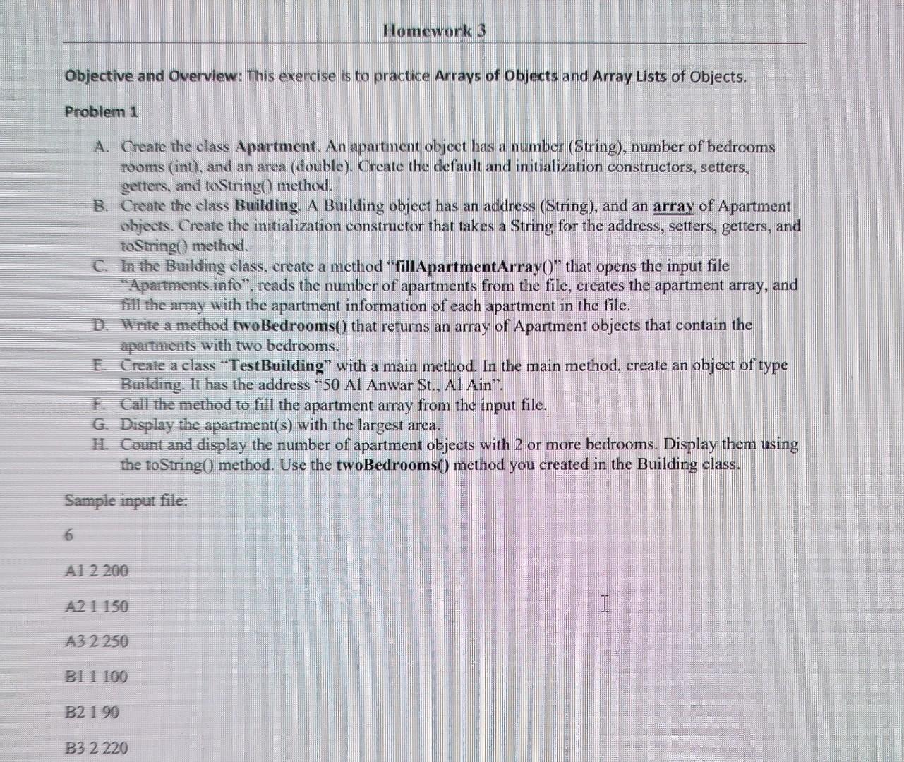 Solved Objective and Overview: This exercise is to practice | Chegg.com