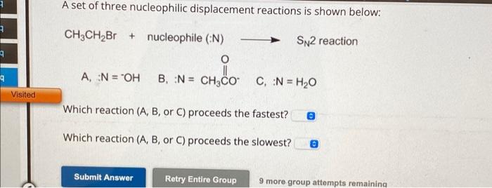 Solved The two reactants shown below are combined to bring | Chegg.com