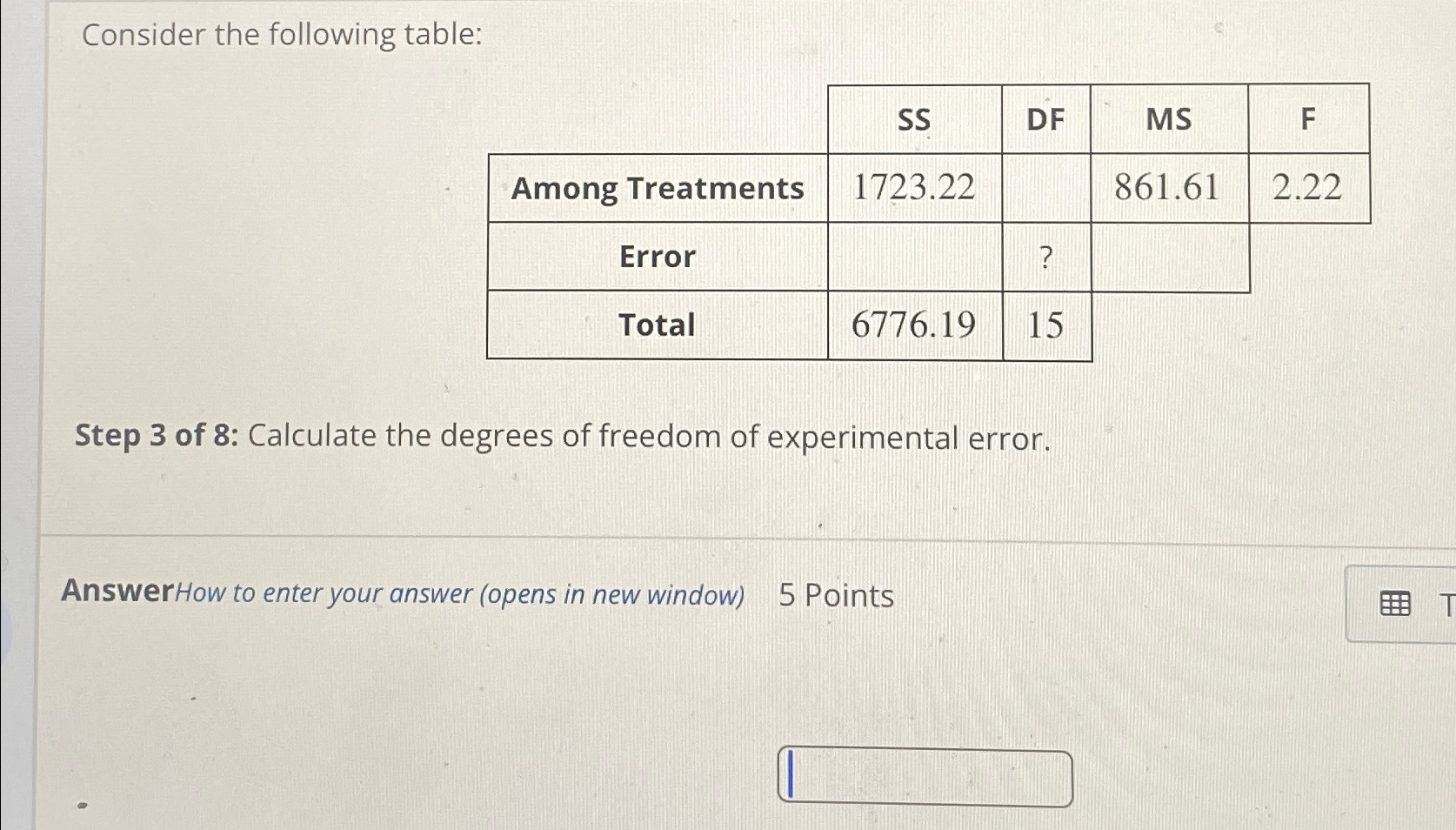 Solved Consider the following | Chegg.com