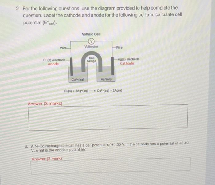 Solved Chemistry 30: Module 4: Lesson 2 Assignment Booklet | Chegg.com