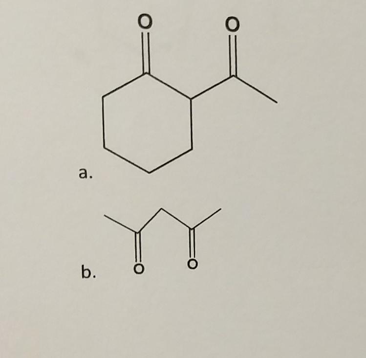 Solved draw all the keto/enol form(s) for the following and | Chegg.com