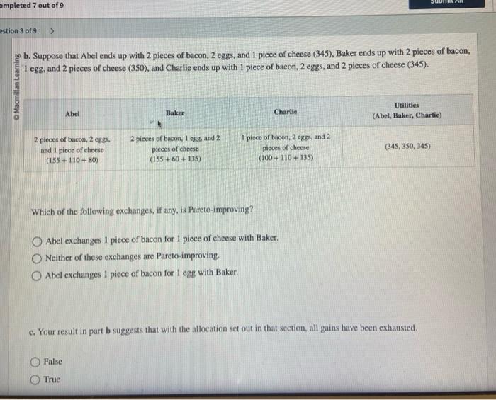 Solved Abel, Baker, and Charlie are identical triplets with | Chegg.com