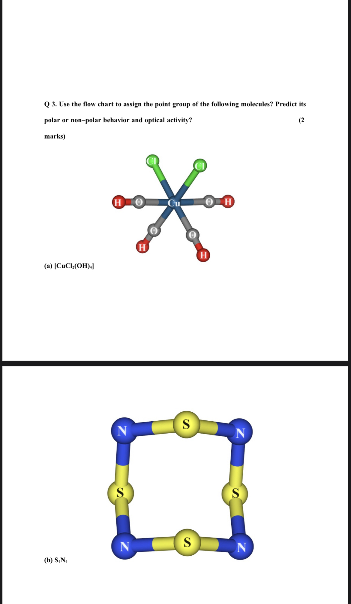 Solved Steps for...Q 3. ﻿Use the flow chart to assign the | Chegg.com