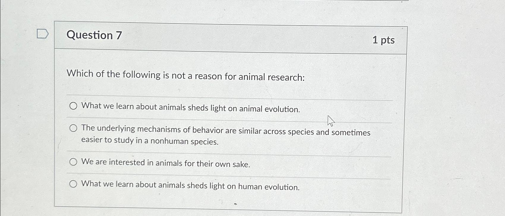 Solved Question 71 ﻿ptsWhich of the following is not a | Chegg.com