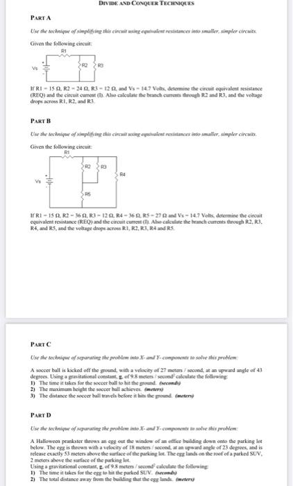 Solved Hello, please answer all parts with step by step for | Chegg.com