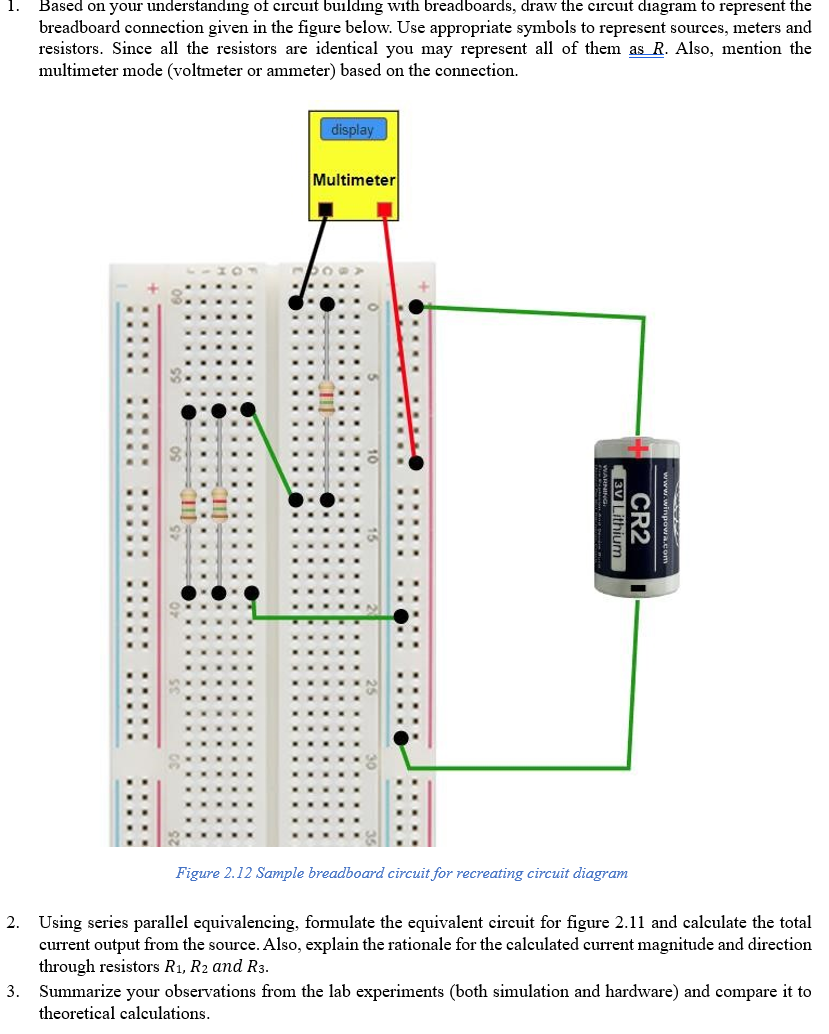 Solved Based on your understanding of circuit building with | Chegg.com