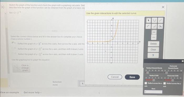 Solved i need help og how to use this graph , in confused | Chegg.com