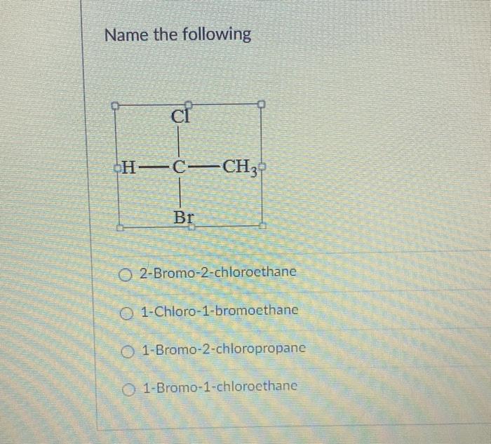 Solved Name the following 3,4-Dibromo-2-methylcyclohexene | Chegg.com