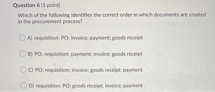 Question 5 (1 point) systems strive to interconnect | Chegg.com