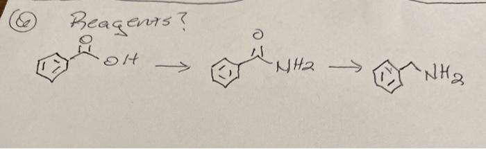 Solved Reagents ? / و دره شي NH2 و "NH2 | Chegg.com