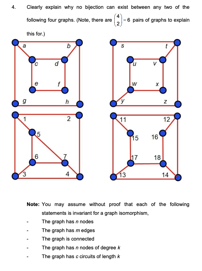 Solved Clearly explain why no bijection can exist between | Chegg.com Solved Clearly explain why no bijection can exist between | Chegg.com