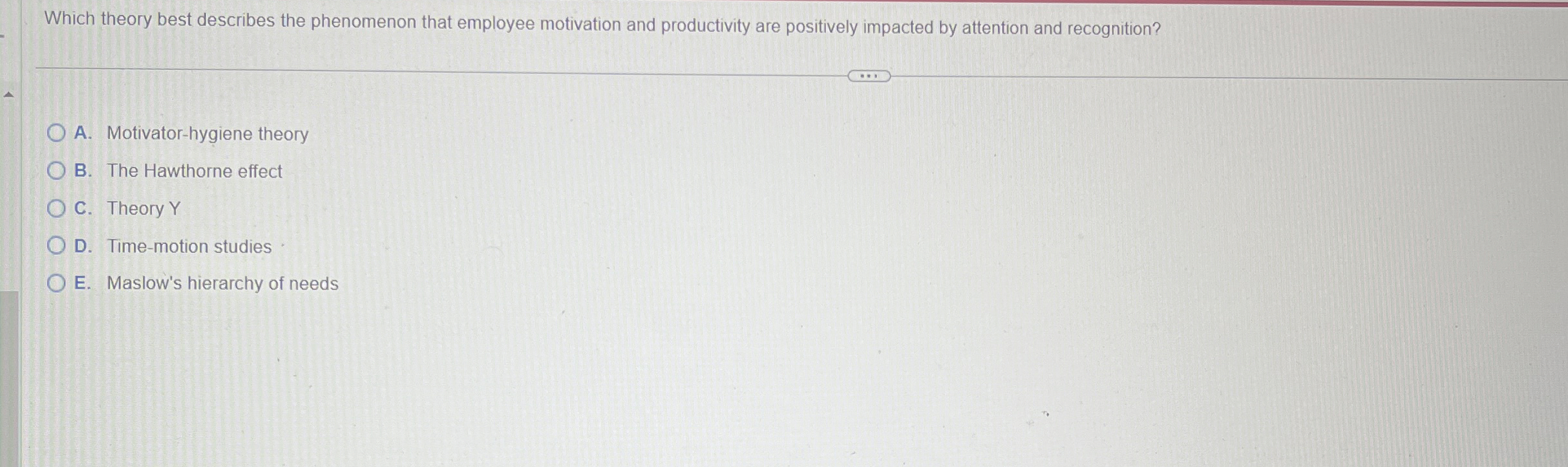 Solved Which theory best describes the phenomenon that | Chegg.com