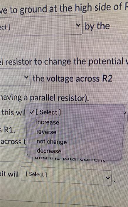 Solved Consider a circuit with two resistors in series. R1 | Chegg.com