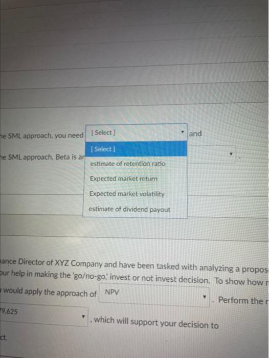 Solved To estimate market risk premium in the SML approach, | Chegg.com