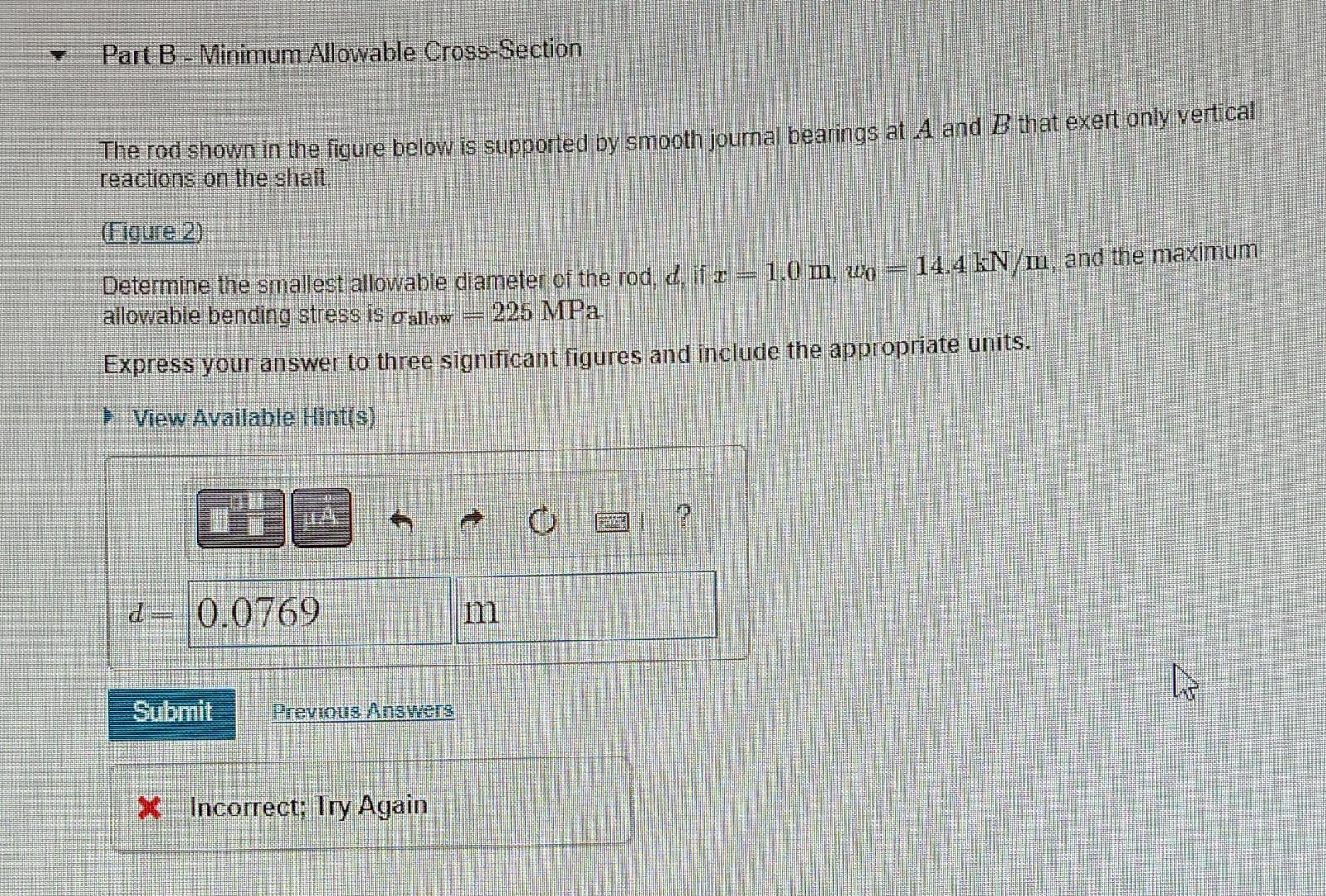 Solved Leaming Goal: To apply the flexure formula to beams | Chegg.com