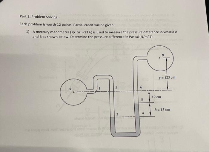 Solved Part 2: Problem Solving. Each problem is worth 12 | Chegg.com