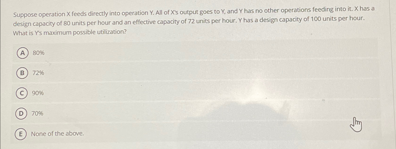 Solved Suppose operation x ﻿feeds directly into operation Y. | Chegg.com