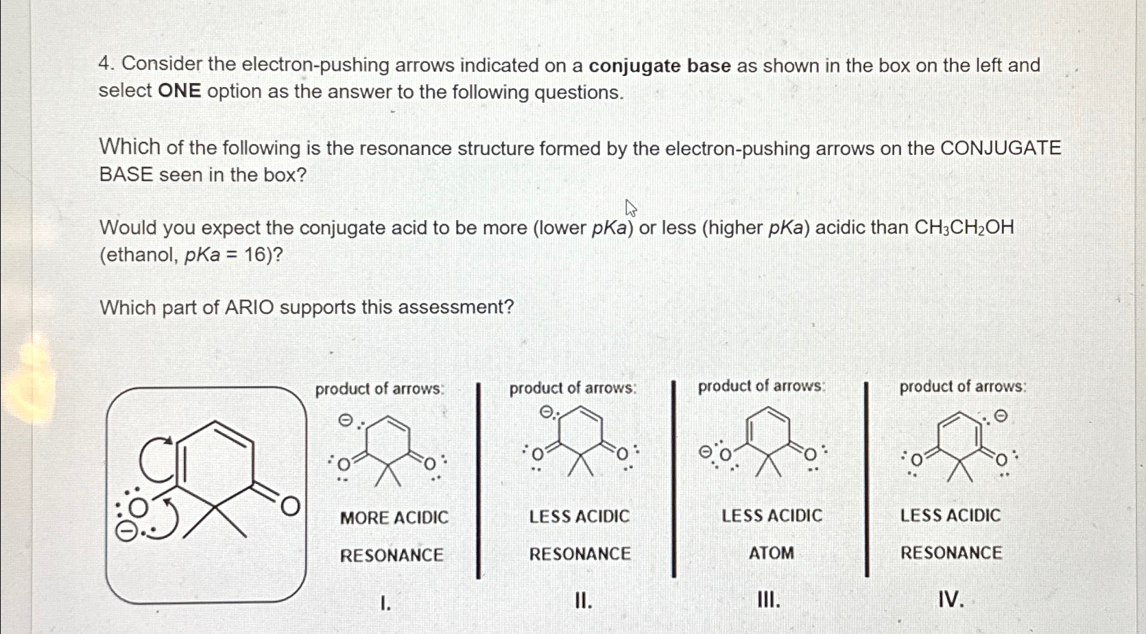 Solved Consider the electron-pushing arrows indicated on a | Chegg.com