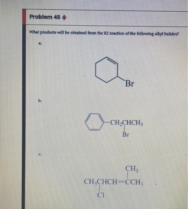 Solved Rank the following alkyl bromides from most reactive | Chegg.com