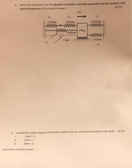 Solved 1. Provide sketch for the simple harmonic motion to | Chegg.com