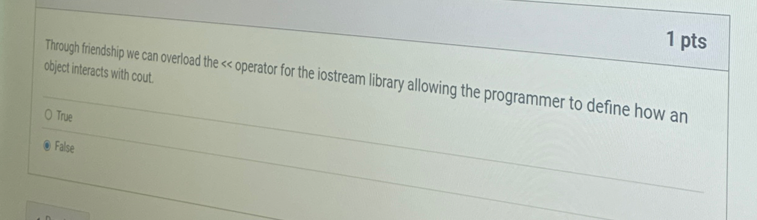 Solved 1 ﻿ptsThrough fiendship we can overload the