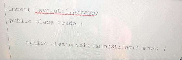 Solved complete this use javaThe main method shown below | Chegg.com Solved complete this use javaThe main method shown below | Chegg.com