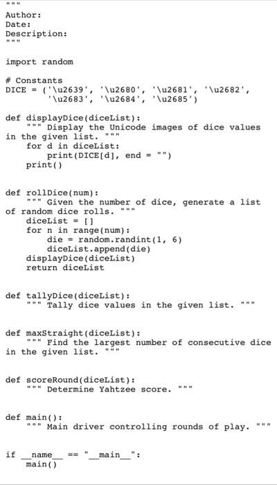 You will build a simplified PYTHON version of the | Chegg.com