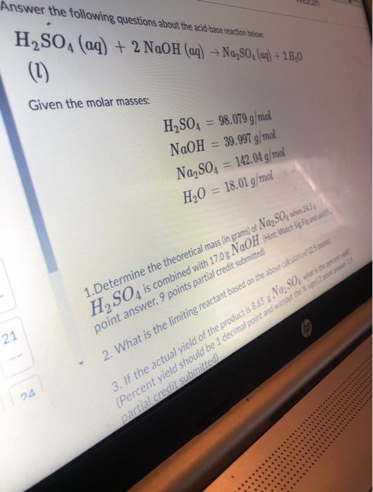 Solved Question 25 (5 points) ALEKS Questions: SiO2 (s) + | Chegg.com