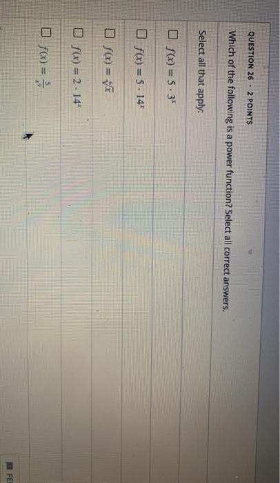 Solved QUESTION 28 2 POINTS y varies directly as x, and y = | Chegg.com
