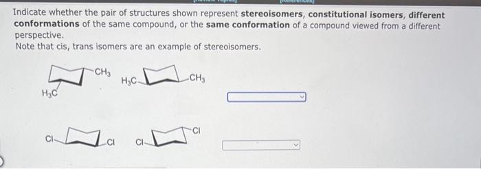 Solved Indicate whether the pair of structures shown | Chegg.com