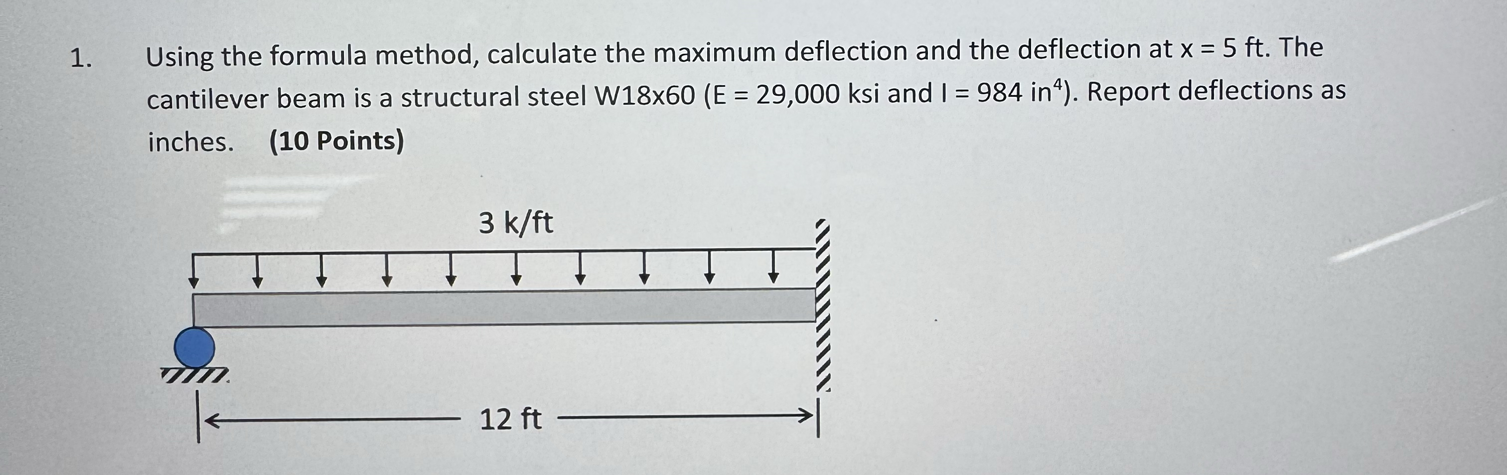 Solved Using the formula method, calculate the maximum | Chegg.com
