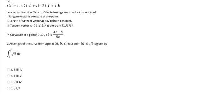 Solved Let r(t)=cos 2t i +sin 2t j utk be a vector function. | Chegg.com