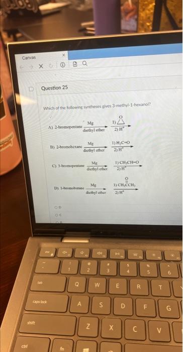 Solved Waich of the following initheses groes 3 metryl-1 | Chegg.com