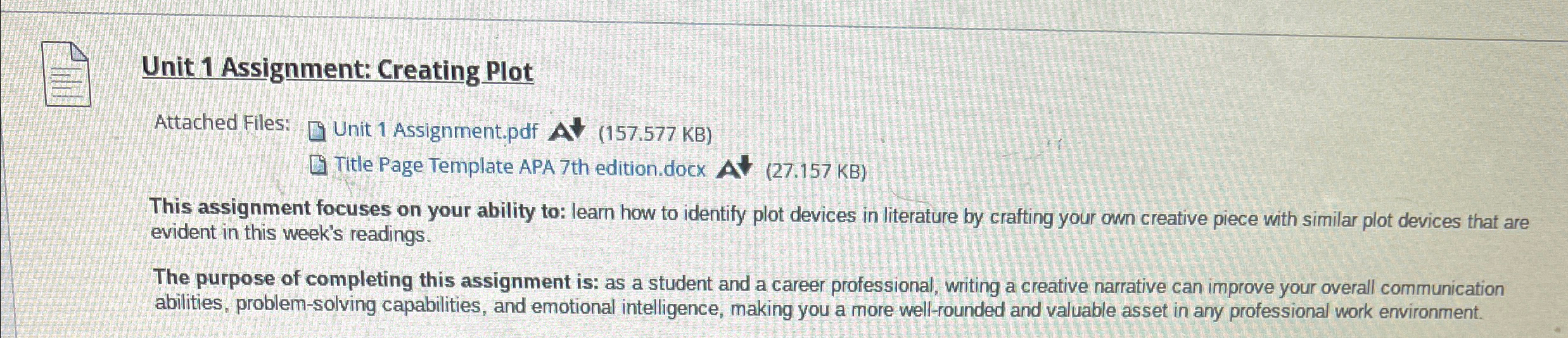 Solved Unit 1 ﻿Assignment: Creating PlotAttached Files:Unit | Chegg.com