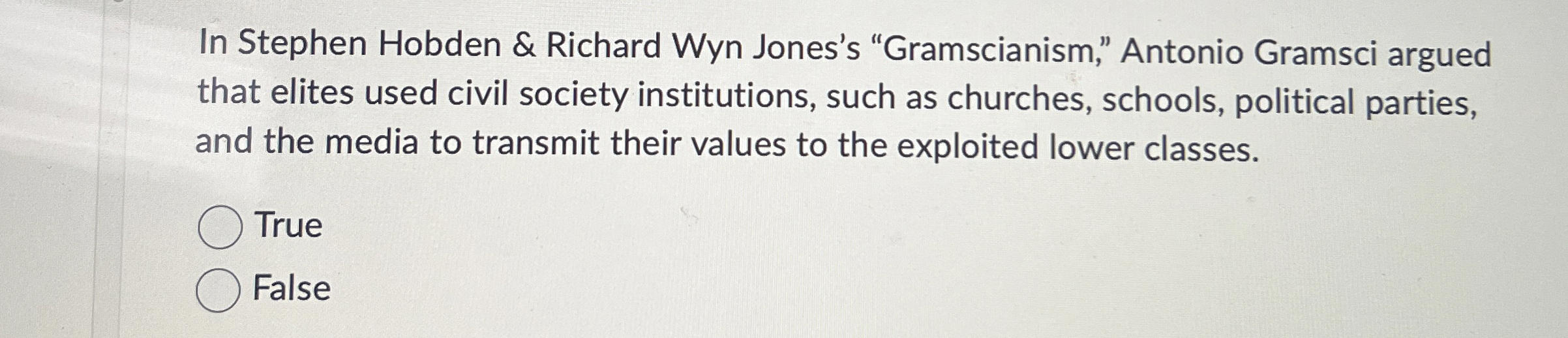 Solved In Stephen Hobden & Richard Wyn Jones's | Chegg.com