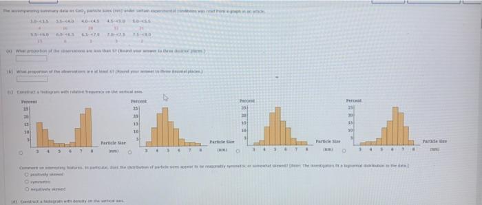 Solved The accompanying summary data on CeO2 particle sizes | Chegg.com