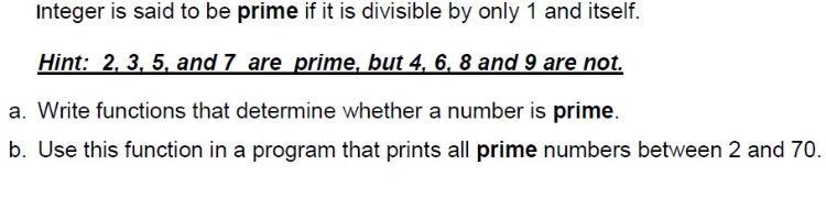Solved Integer Is Said To Be Prime If It Is Divisible By 0812